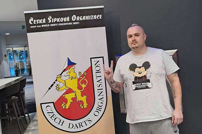 Slavičínský šipkař Michal Blažek se připravuje na náročnější část ...